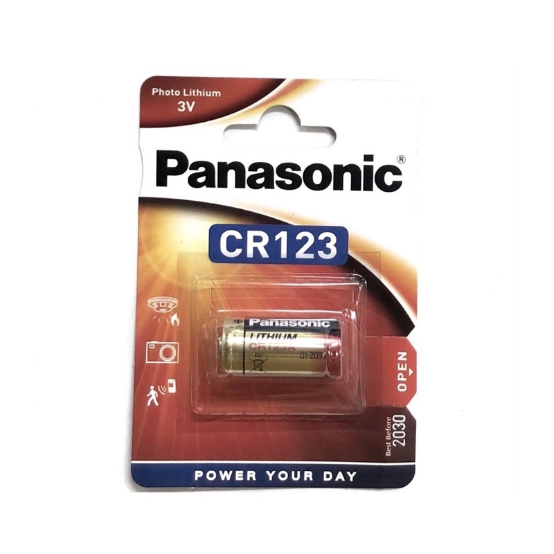 ถ่าน PANASONIC ( CR-123A /CR-123 ) 3V | Shopee Thailand
