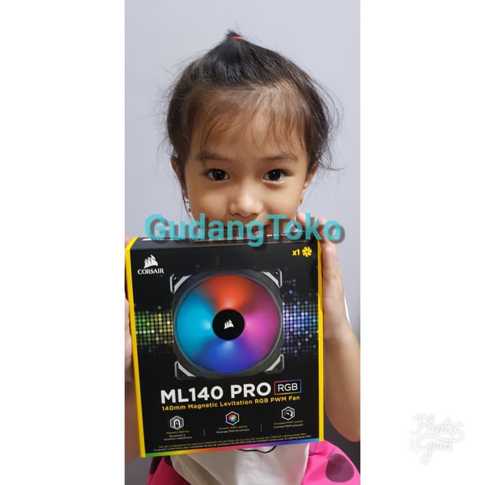 Corsair ML140 PRO RGB พัดลมระบายความร้อน แบบแม่เหล็ก 140 มม. | Shopee ...