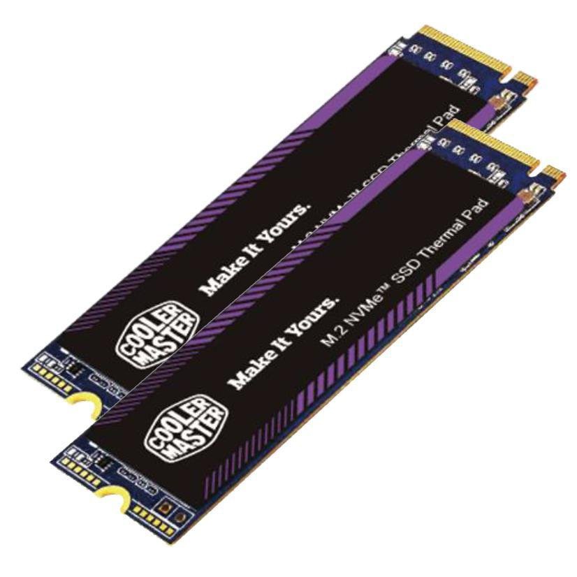 Cooler Master SSD M.2 Thermal Pads 60×18 4pcs #ซิลิโคนแผ่น | Shopee ...