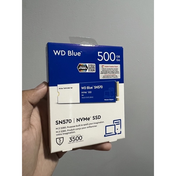 SSD WD Blue SN570 NVMe 500 GB มือ 1 ยังไม่แกะกล่อง | Shopee Thailand