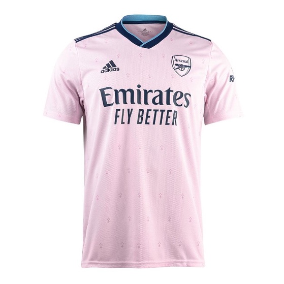ADIDAS ARSENAL 2022/2023 THIRD REPLICA JERSEY PINK | Shopee Thailand