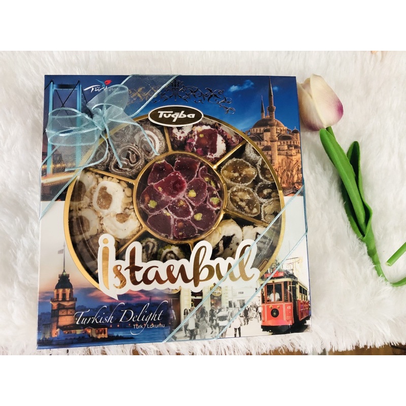 Turkish delight รวมรส 430กรัม แบรนด์ Tugba | Shopee Thailand