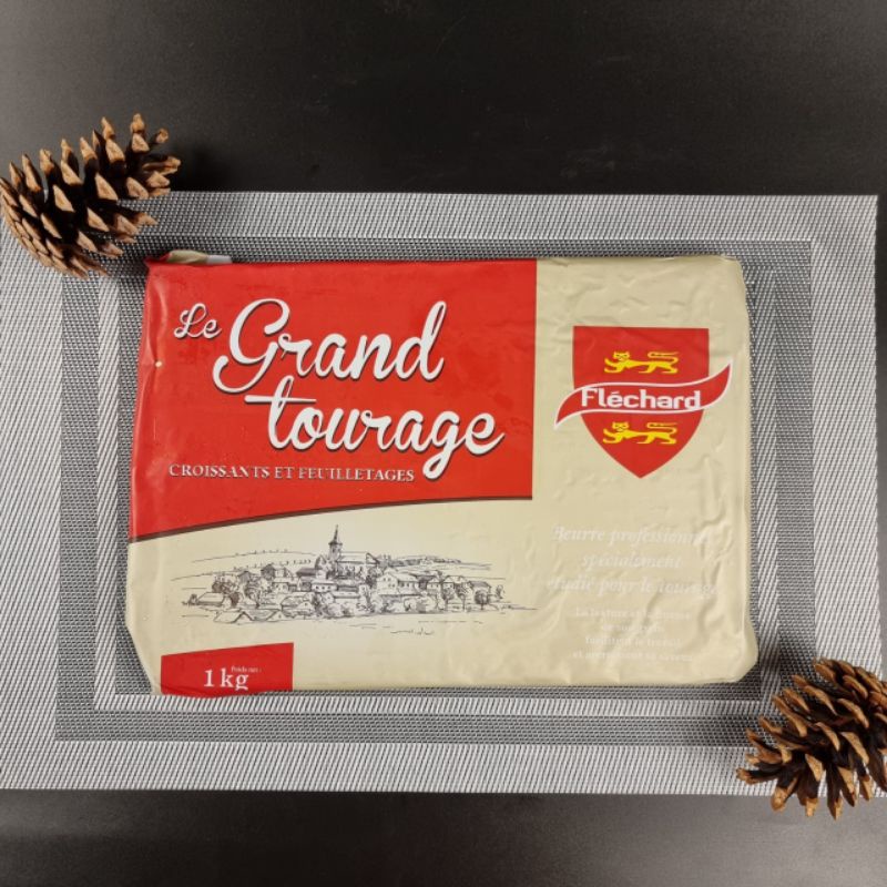 เนยครัวซองต์ จากฝรั่งเศส สำหรับรีดครัวซองต์ แบนด์ Le grand tourage ...