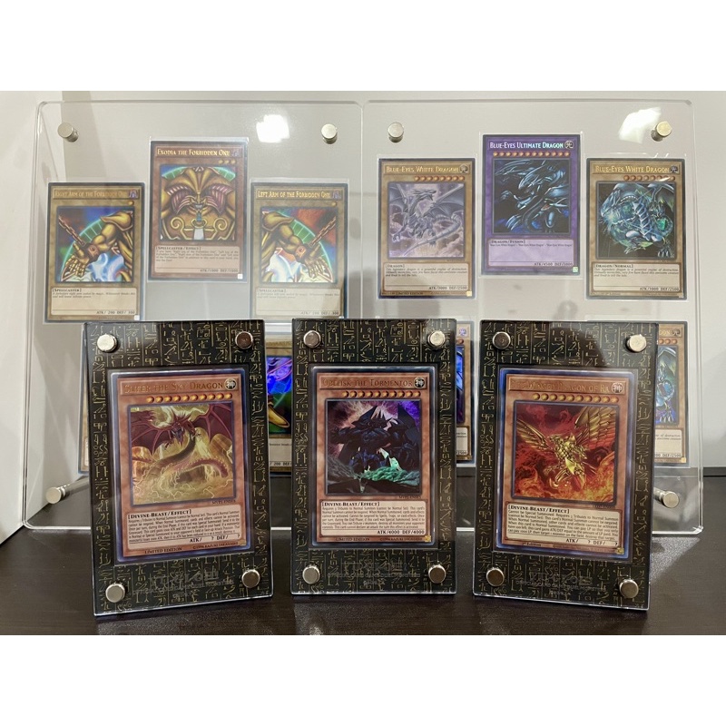 [3ใบ] Ultra Rare Alternate Art 3 Egyptian God Slifer Osiris Obelisk Ra ...
