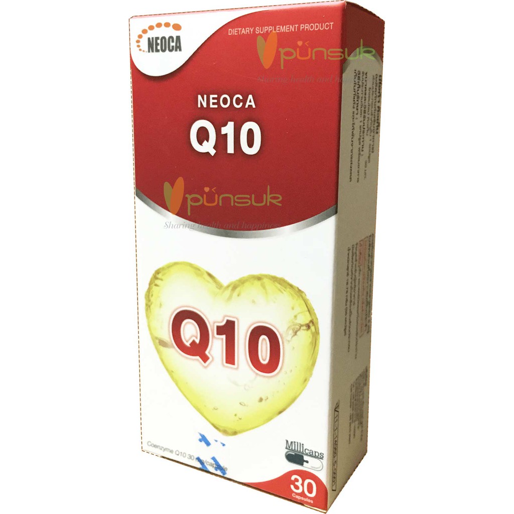 Neoca Q10 30 Mg 30 Capsules นีโอกา คิวเทน 30 แคปซูล | Shopee Thailand