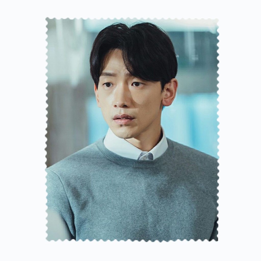 ผ้าเช็ดแว่นตา ช็ดเลนส์ ผ้าไมโครไฟเบอร์ ghost doctor Kim Bum Rain คิมบอม ...