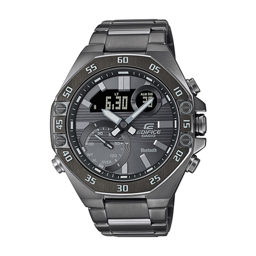 Casio Edifice นาฬิกาข้อมือผู้ชาย สายสแตนเลส รุ่น ECB-10,ECB-10DB,ECB-10DC ( ECB-10DB-1B,ECB-10DC ...