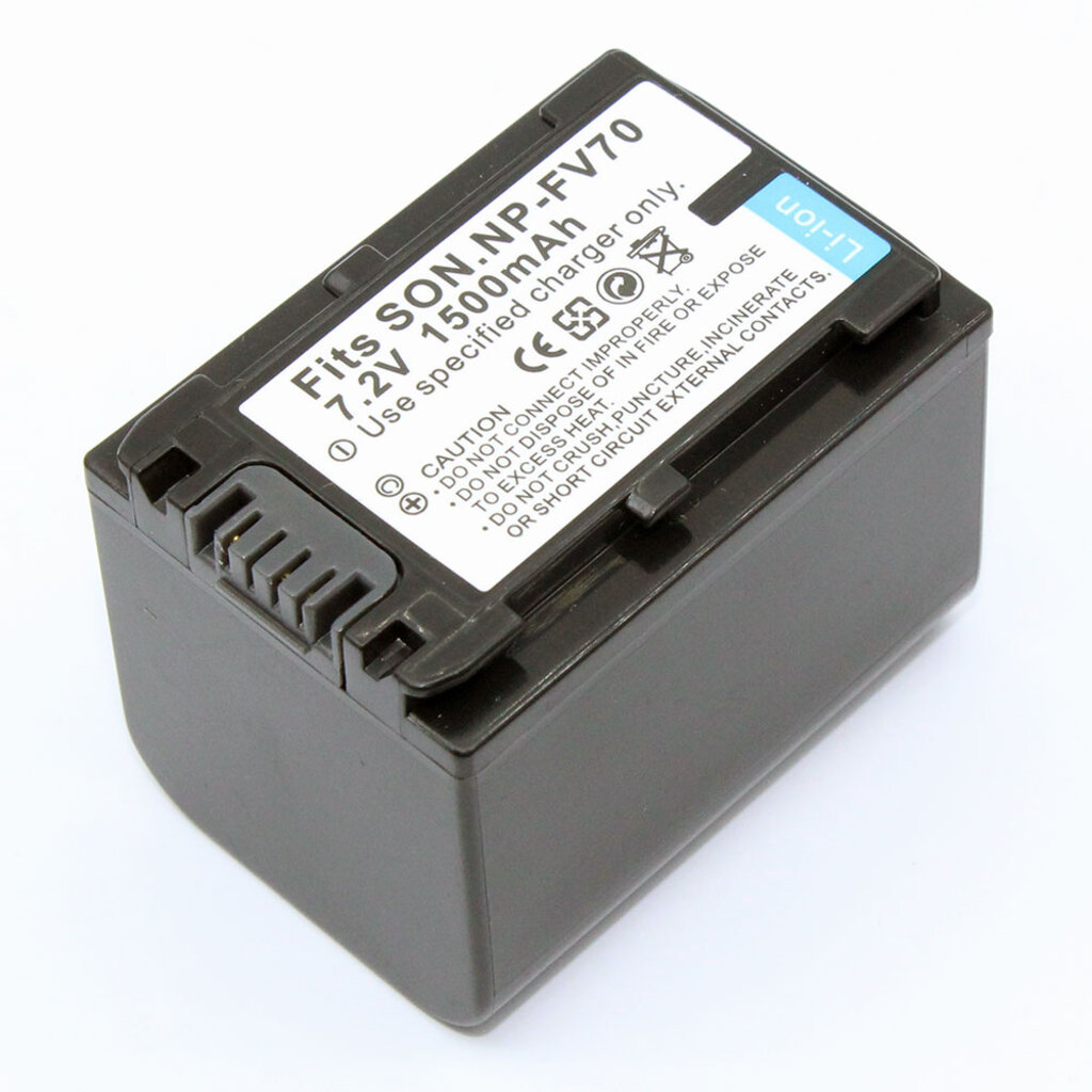 แบตเตอรี่กล้อง Sony รหัสแบต NP-FV70 | Shopee Thailand