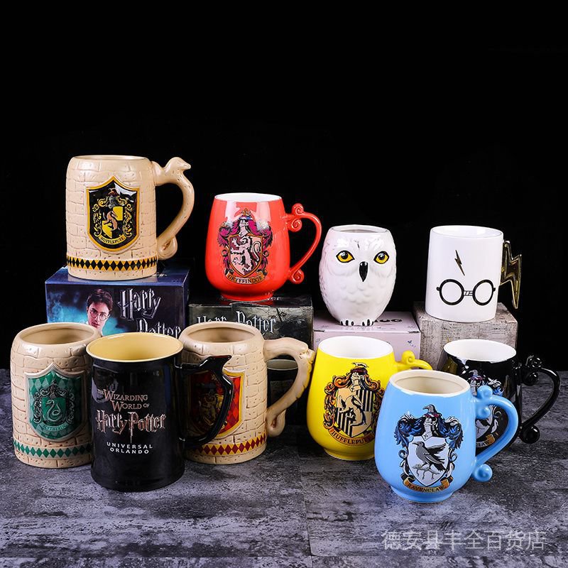 Graby Limited พร้อมส่ง แก้วกาแฟเซรามิค ลายแฮร์รี่พอตเตอร์ ความจุขนาด ...