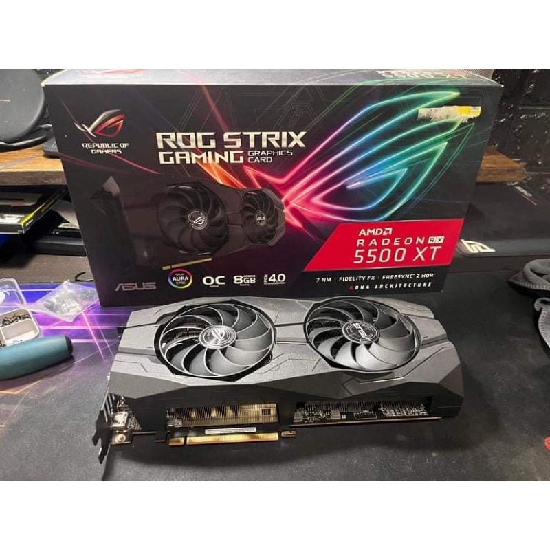 ASUS ROG RX5500XT 8GB Gaming GDDR6 | Shopee Thailand