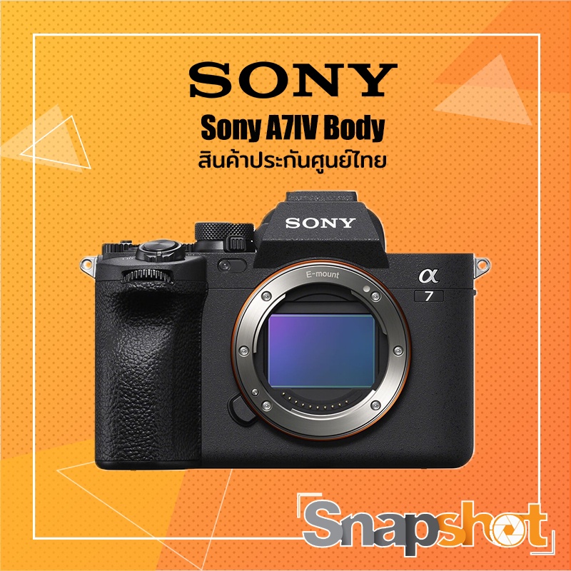 Sony A7IV Body (ประกันศูนย์ไทย) A7IV A74 A7MarkIV A7Mark4 A7M4 A7MIV ...