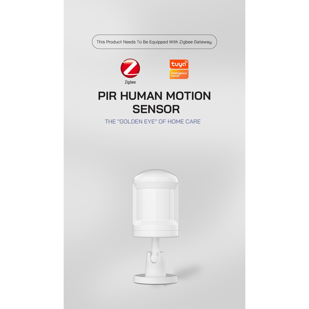 Tuya เซ็นเซอร์จับความเคลื่อนไหว Zigbee แจ้งเตือนสร้างเงื่อนไขสั่งงานอื่นๆในแอป(JMPIR01, ZP01 ...