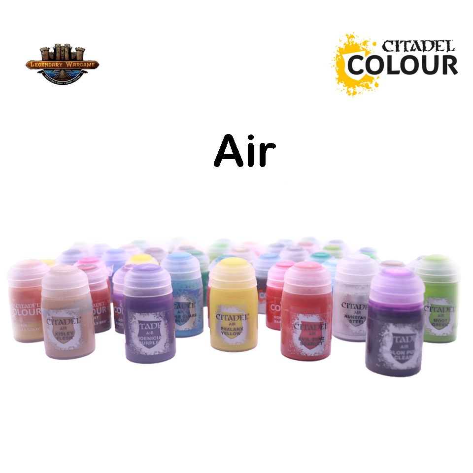 [พร้อมส่ง] Citadel : AIRสีอะคริลิค สำหรับทาโมเดลรวม (24ml) | Shopee ...
