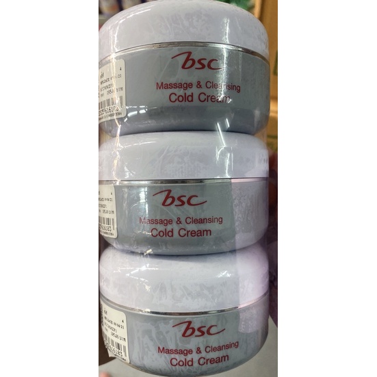 BSC Massage Cleansing Cold Cream ครีมล้าง เครื่องสำอาง+ นวดหน้า 1 ...