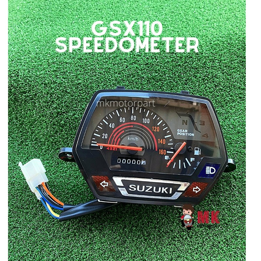 มิเตอร์ Assy Suzuki GSX110 / BEST RC110 / FX110 Speedometer Assy GSX / BEST RC / FX | Shopee ...