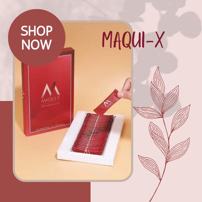 MAQUI-X ของแท้ จากตัวแทนจำหน่าย 1กล่องมี30ซอง | Shopee Thailand