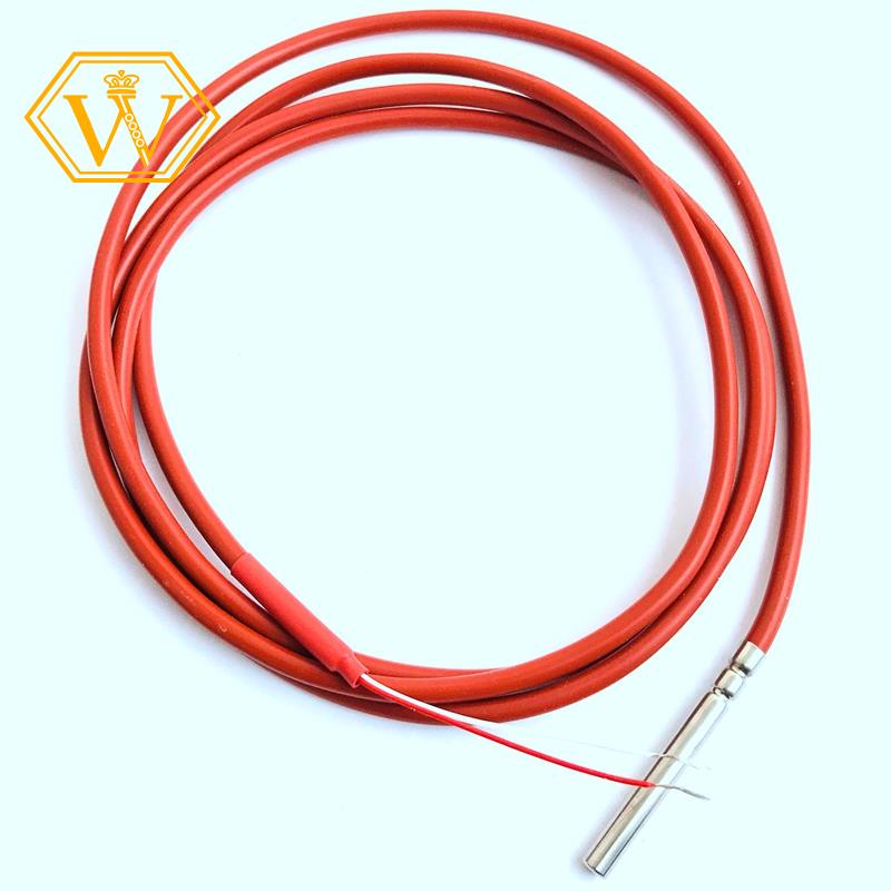 2 Wire PT1000 Temperature Sensor Thermistor 1.5Meters Probe 45mmx5mm ...