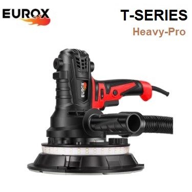 F7185B *T-SERIES* งานหนัก เครื่องขัดผนัง ขัดหยาบ ขัดมัน ขัดสี ลอกสี จาก EUROX แท้ พร้อมดูดฝุ่น ...