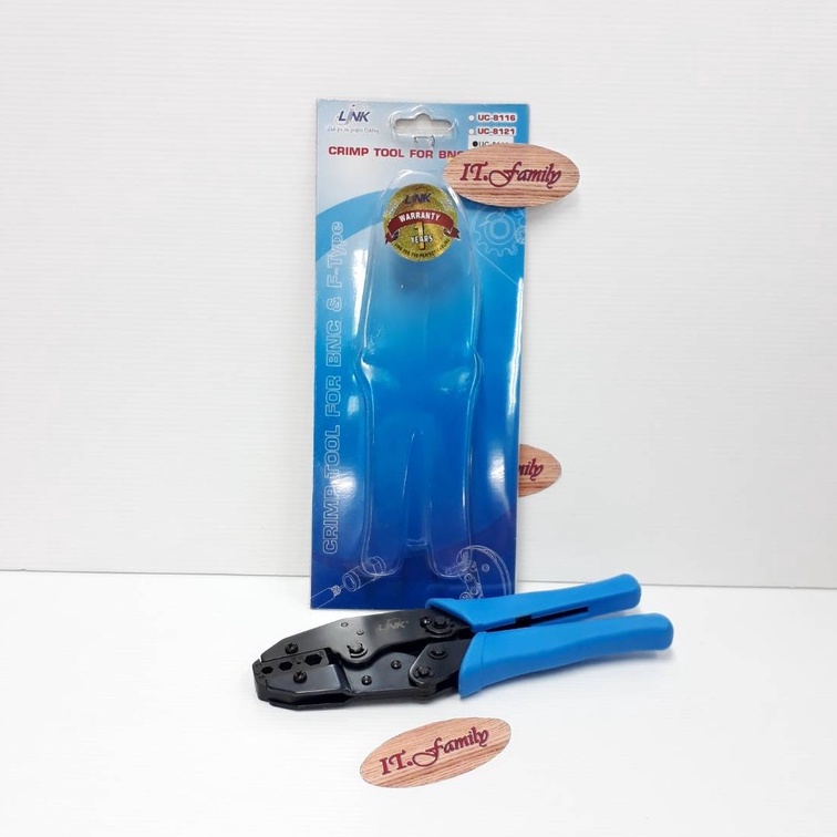 คีมเข้าหัวสาย RG58, RG59, และ RG62 LINK (UC-8118) (ออกใบกำกับภาษีได้) | Shopee Thailand