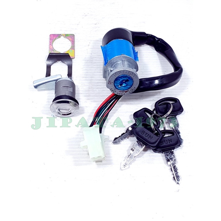 (Wave 100 Z) ชุดสวิทช์กุญแจชุดใหญ่ Honda Wave 100 Z ปี 2005 งานเกรดเอ ...