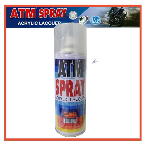 สีATM A10 แลคเกอร์เคลือบเงาใส | Shopee Thailand