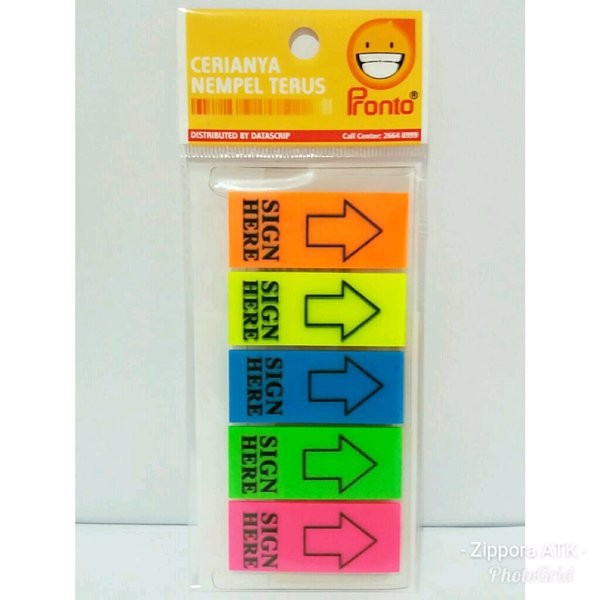Stick Note Pronto Sign Here | Shopee Thailand