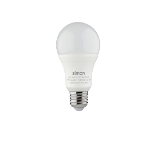 หลอด LED Bulb A60 11W E27 แสงขาว SIMON | Shopee Thailand