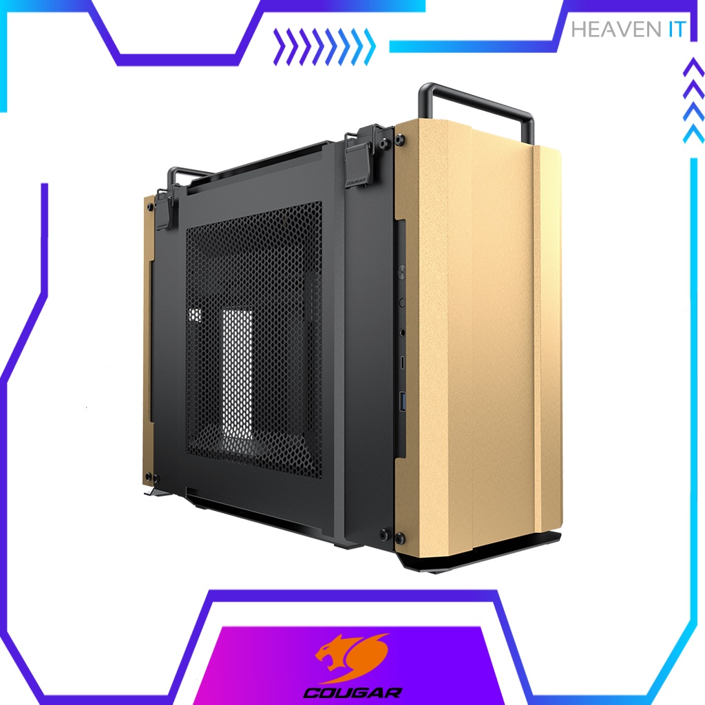 COUGAR - MINI ITX CASE DUST 2 DESERT SAND เคสคอมพิวเตอร์ รับประกัน 1 ปี ...