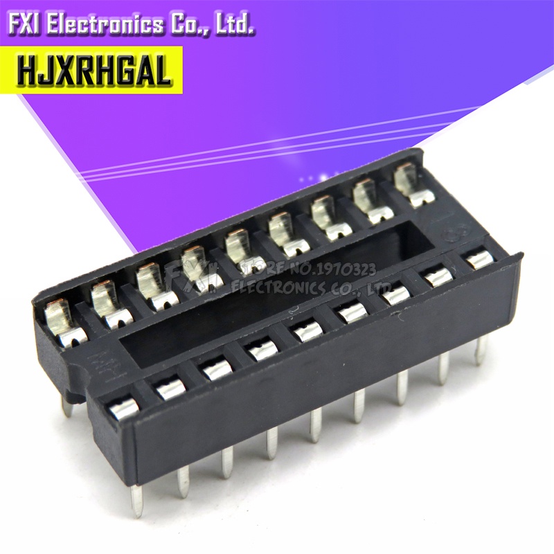 ซ็อกเก็ตเชื่อมต่อ IC DIP6 DIP8 DIP14 DIP16 DIP18 DIP20 DIP28 DIP40 pins DIP Socket 6 8 14 16 18 ...