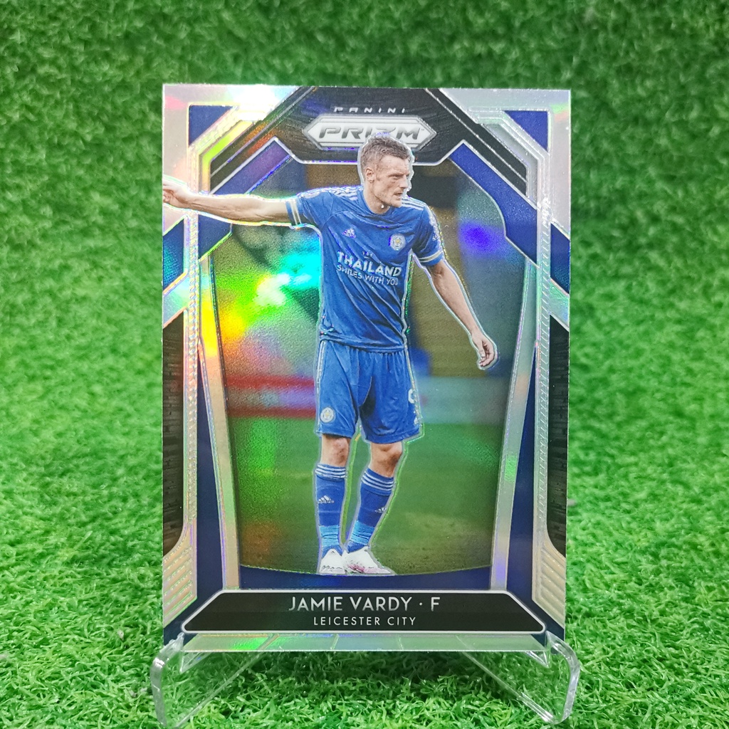 ขาย การ์ด Panini Prizm Premier League 2020-21 Jamie Vardy Silver ...
