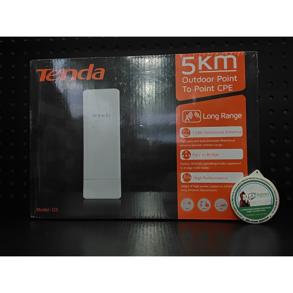TENDA เต็นท์กลางแจ้ง Cpe 03 5 กิโลเมตร Point To Point Cpe | Shopee Thailand
