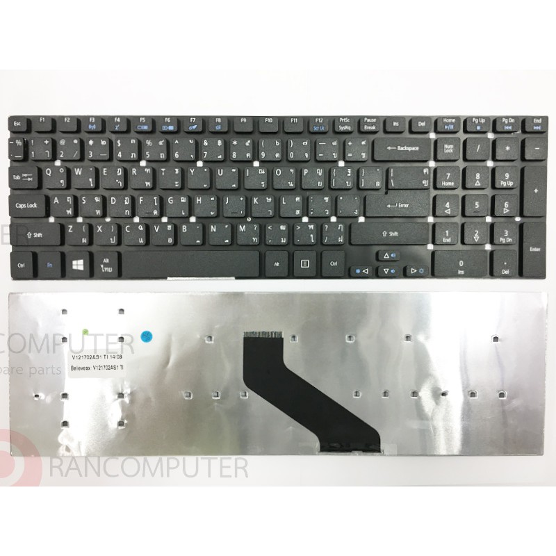 KEYBOARD ACER Aspire 5755 5755G (ไทย-อังกฤษ) | Shopee Thailand