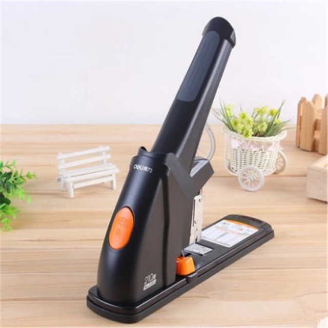 เครื่องเย็บกระดาษ Deli 0383 เย็บได้สูงสุด 210 แผ่น | Shopee Thailand