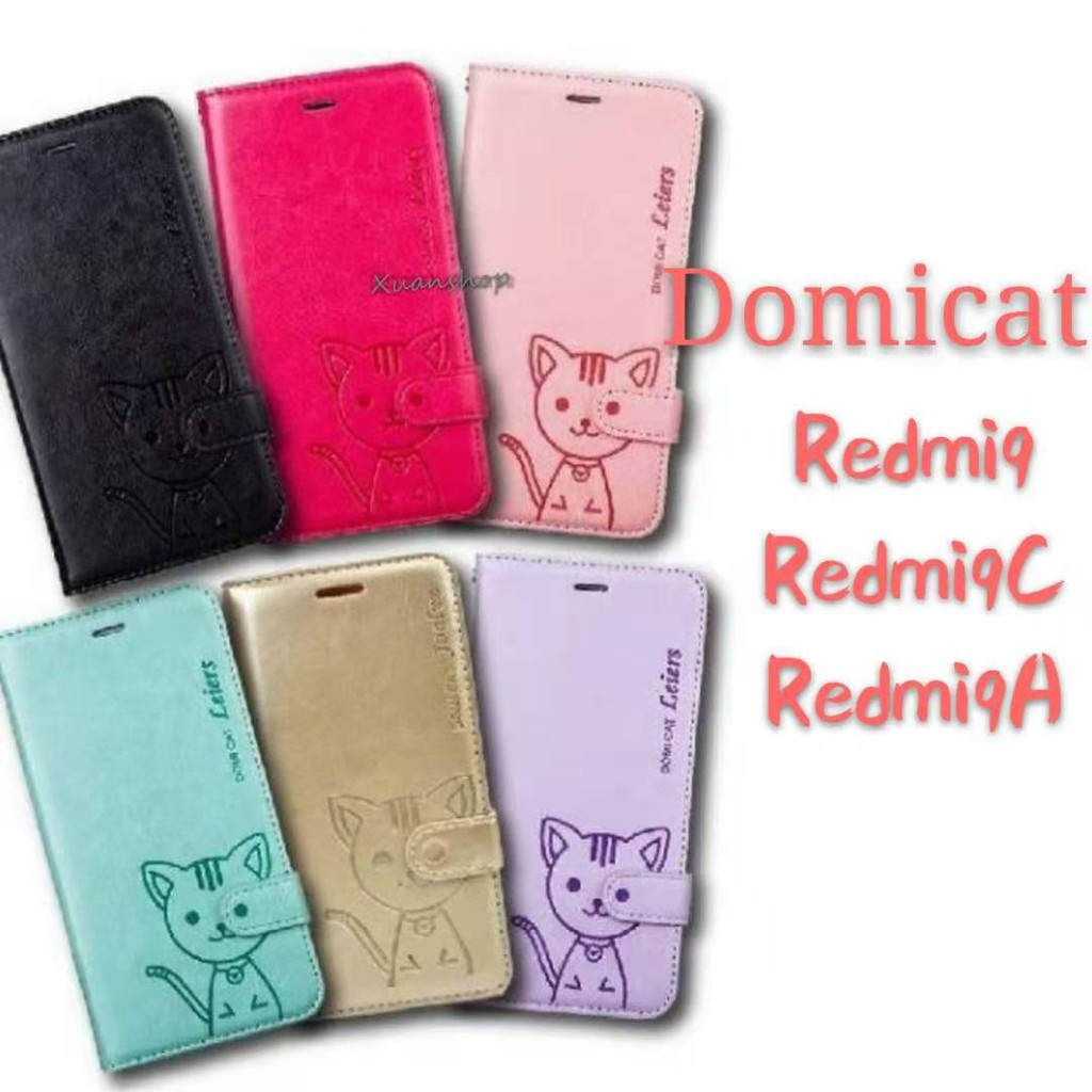 เคส ฝาพับ DOMICAT Redmi รุ่น Redmi9 Redmi9C Redmi9A | Shopee Thailand