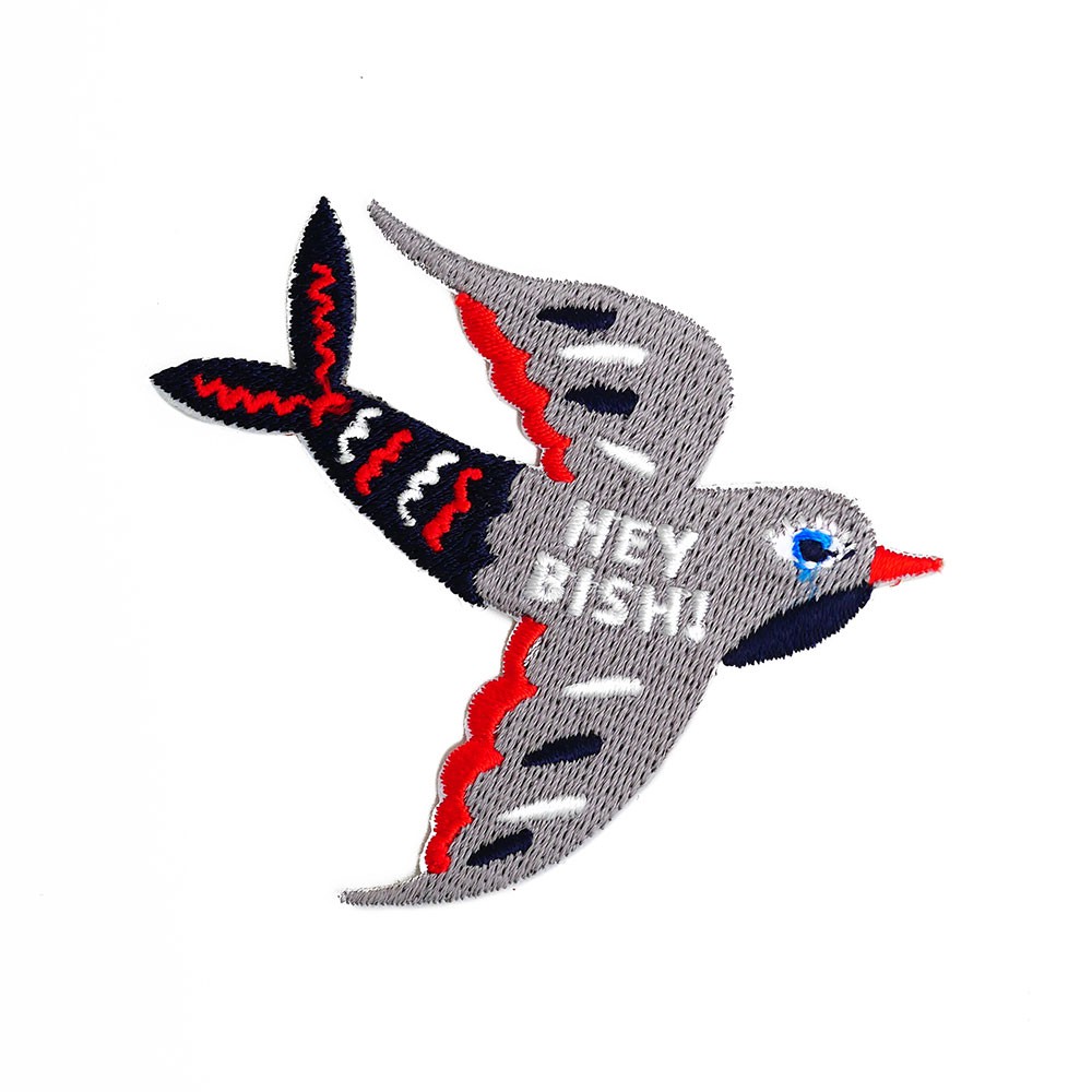 Hey bish - embroidered patch ตัวรีดลายปัก | Shopee Thailand