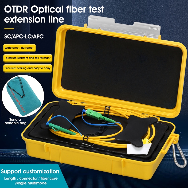 COMPTYCO Otdr SC/APC-LC/APC แหวนไฟเบอร์ออปติก OTDR 500 ม. 1 กม. 2 กม. ...