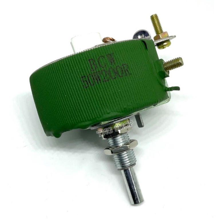 รีโอสตาร์ท 50W 200R เป็นตัวต้านทานปรับค่าได้ (ของใหม่) มีของพร้อมส่ง | Shopee Thailand