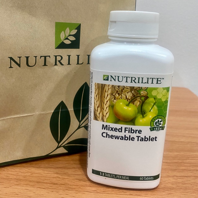 📌Mixed Fibre Chewable Tablet🇲🇾 ช็อป มาเลเซีย (60เม็ด)กระตุ้นระบบขับถ่าย ...