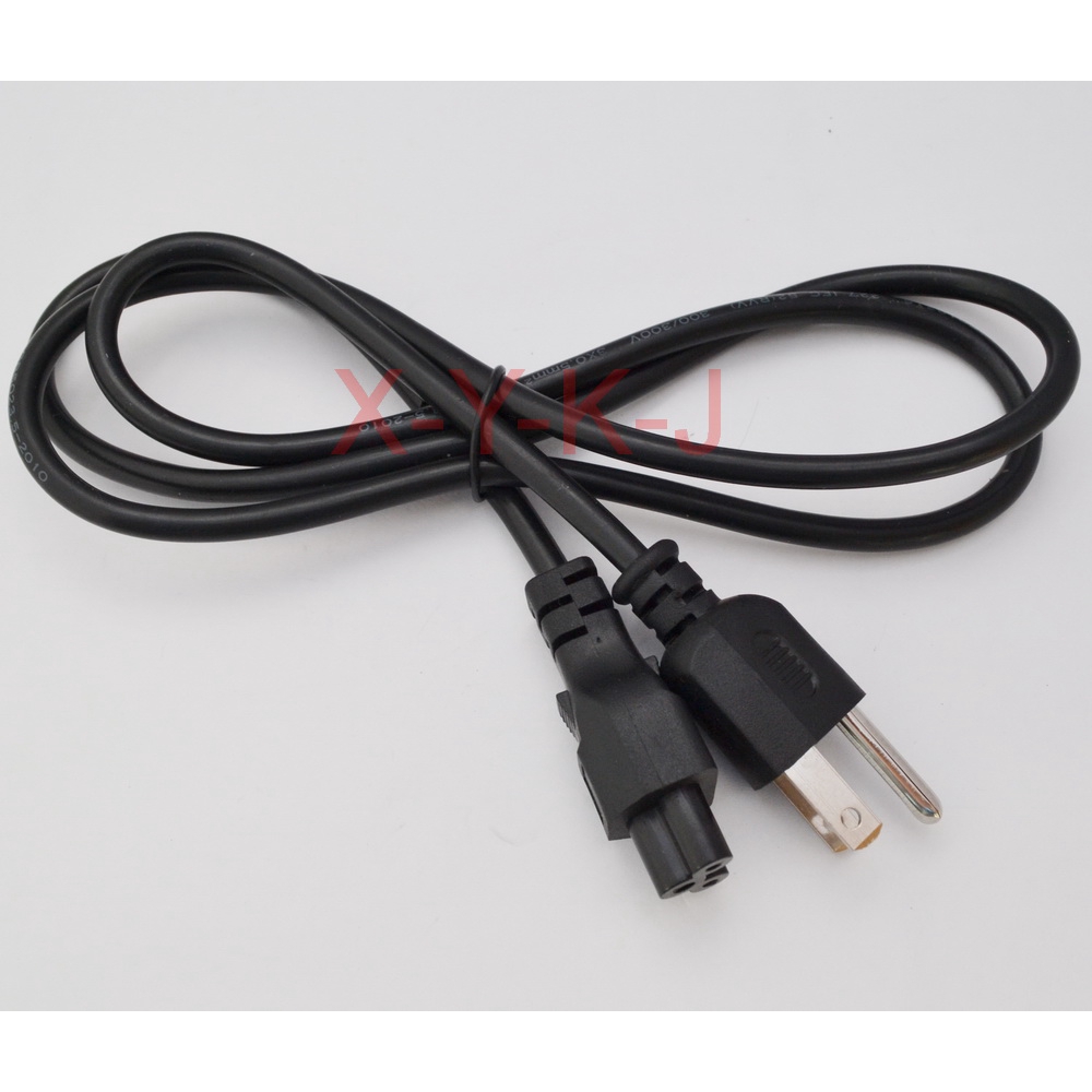 AC power cable 100V-240V สายไฟAc Stcs_Us Plug 3 - Prong 3 Pin Ac สายเคเบิ้ลชาร์จแบตสําหรับแล็ปท็ ...