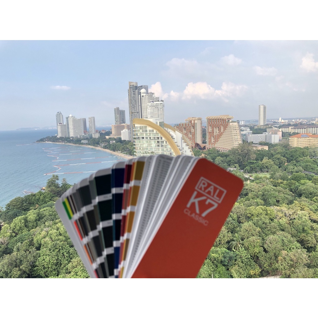 Ral k7 แผ่นเฉดสี แผ่นชาร์จสี มาตรฐานเยอรมัน ขายแผ่นเฉดสี ral color ...