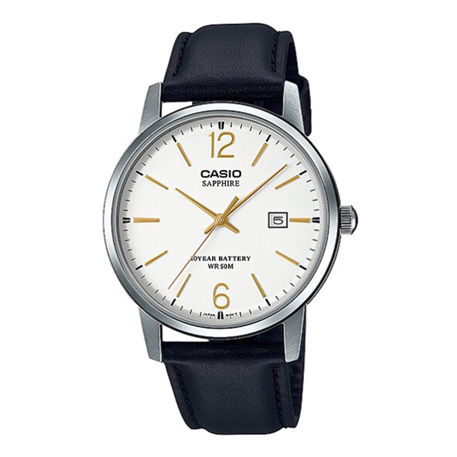 Casio Standard นาฬิกาข้อมือผู้ชาย รุ่น MTS-110 (MTS-110D-1A,MTS-110D-2A,MTS-110D-7A,MTS-110L-1A ...