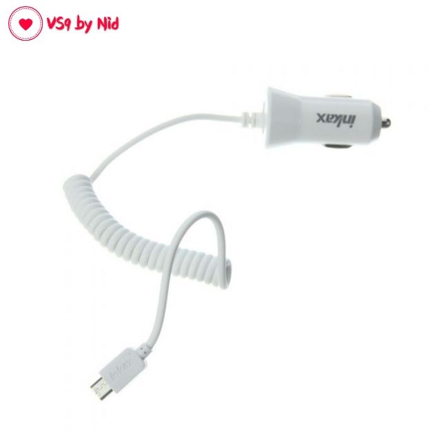 สายชาร์จในรถยนต์ Inkax Car Charger Spring Micro Usb Data Cable ราคา