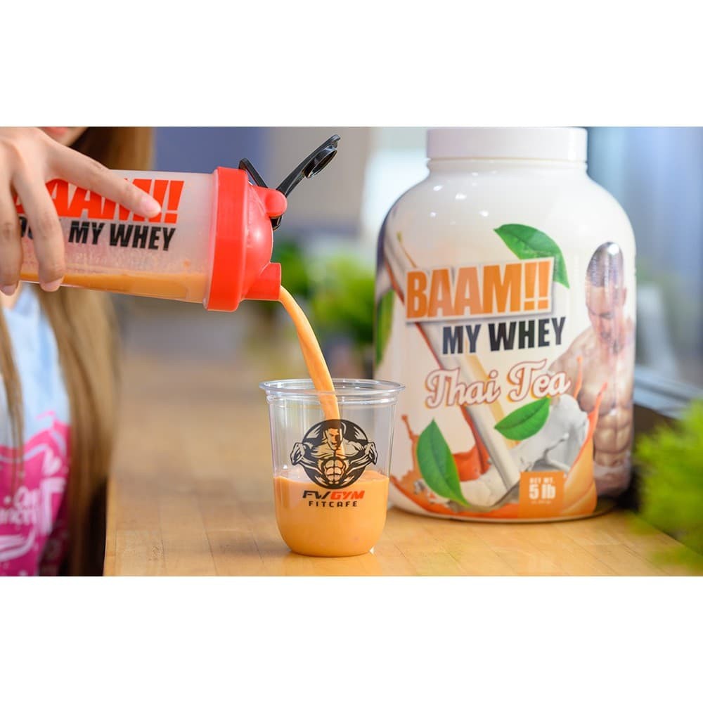 [Sale] เวย์โปรตีน 5lb BAAM MY WHEY THAI SERIES เพิ่มกล้าม/ลดไขมัน ...