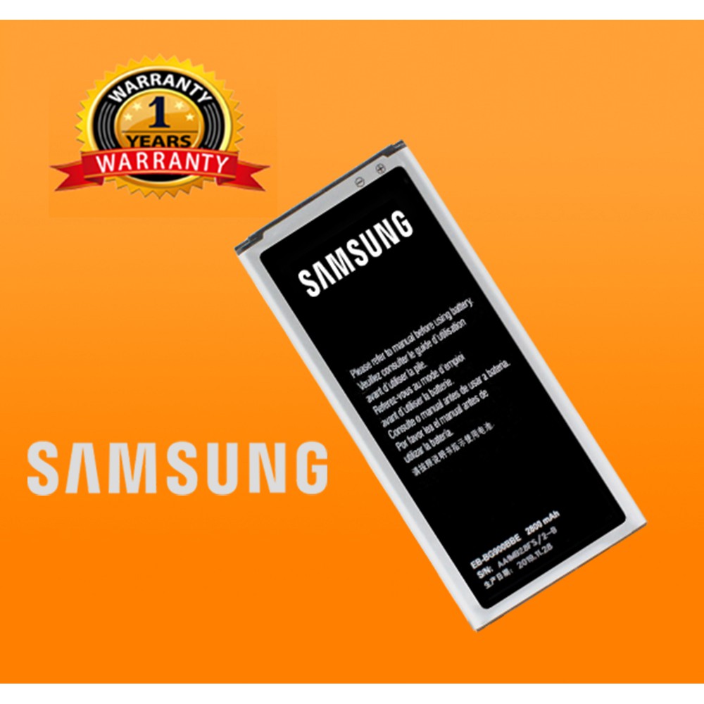 แบตเตอรี่ซัมซุงแท้ Samsung Battery for J2/J5/J7/S4/S5/Note2/Note3/Note4/J200/J2prime/J4/J710/J7 ...