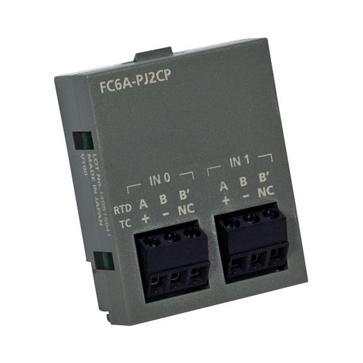 IDEC ตลับอินพุตแบบอะนาล็อก Analog Input Cartridge : FC6A-PJ2A | Shopee ...