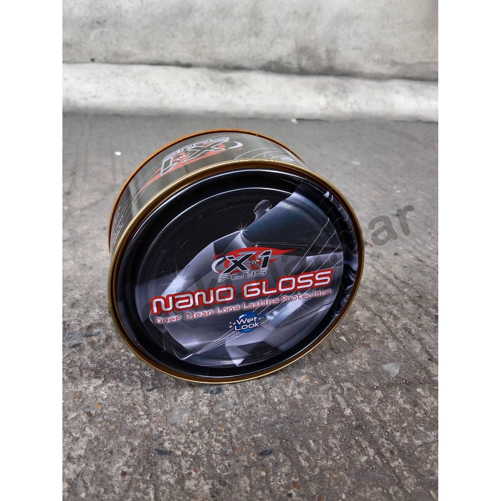 น้ำยาขัดเงาและเคลือบสีรถ X-1 PLUS NANO GLOSS | Shopee Thailand