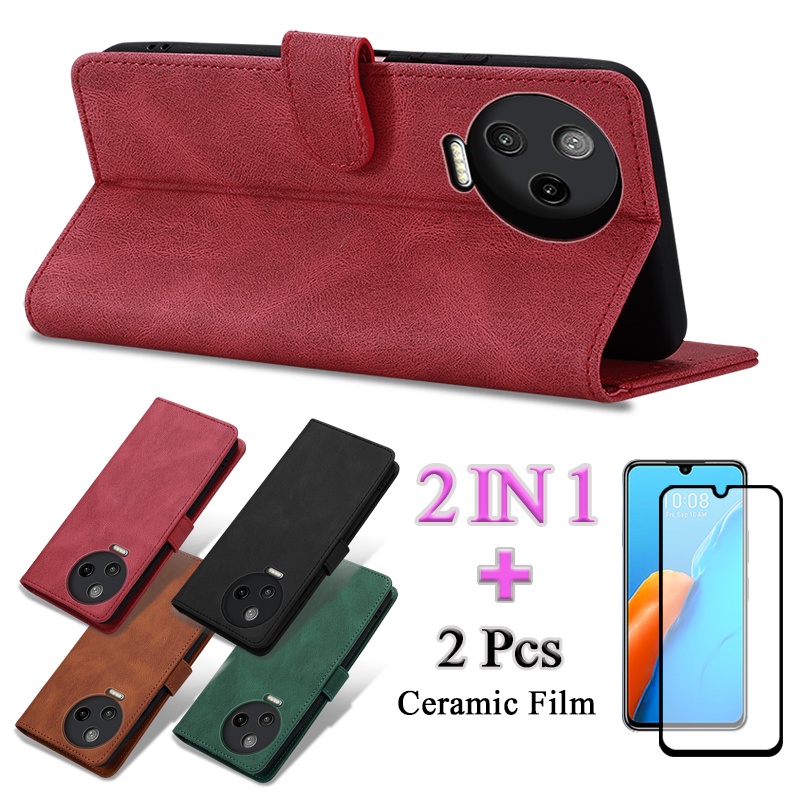 2 IN 1 เคสฝาพับ Infinix Note 12 Pro 4G X676B เคสหนัง พร้อมตัวป้องกัน ...