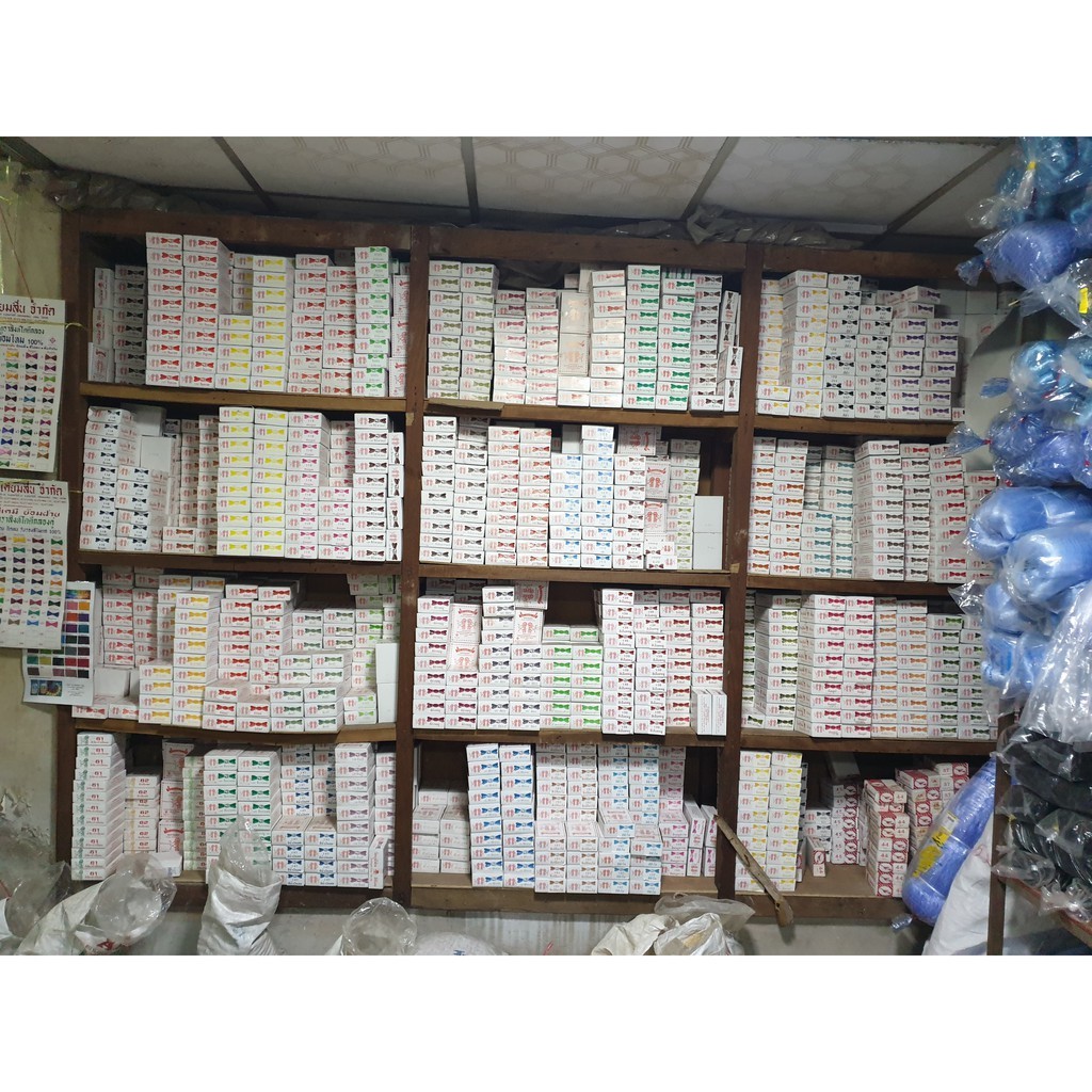 1.สีย้อมฝ้าย ตราสิงห์โตตีกลองคู่ (1กล่องบรรจุ1โหล กล่องละ60บาท) มีให้ ...