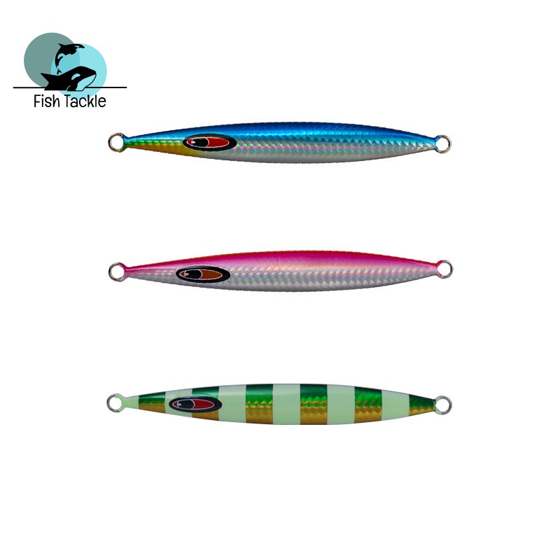 120g/160g/180g/200g/250g/300g/400g ญี่ปุ่นตะกั่วโลหะ Jig Luminous ช้า Sinking Jigs เรือตกปลา ...