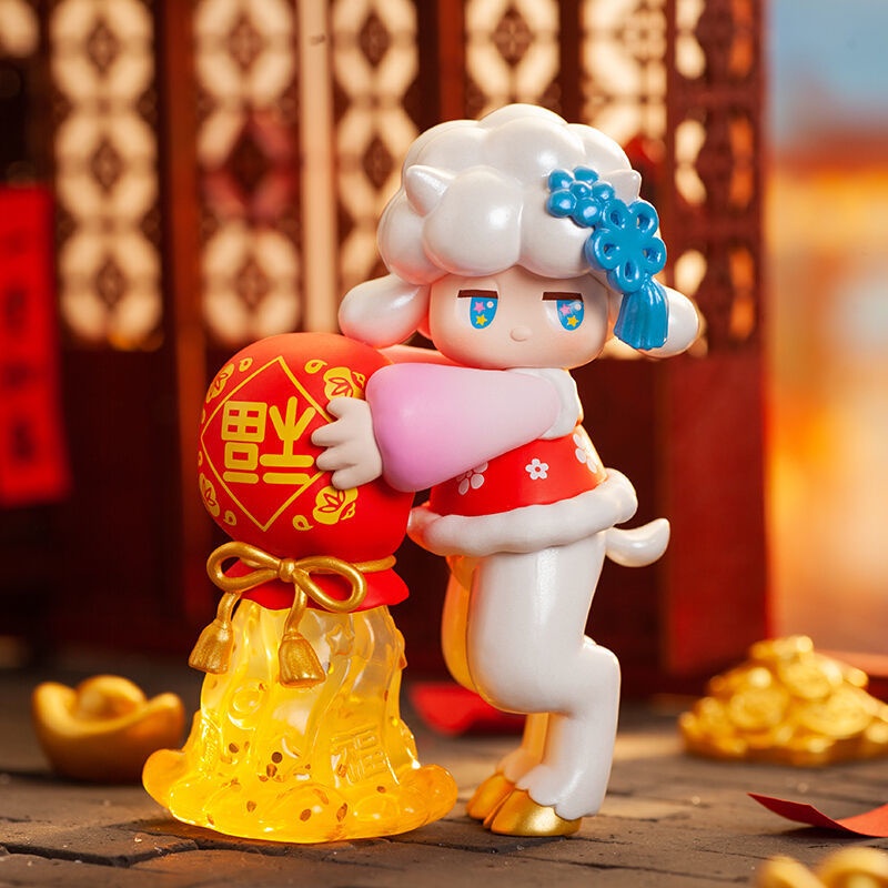 [ของแท้] Popmart Year of the Tiger Series Dimoo SKULLPANDA CRYBABY Gift ...